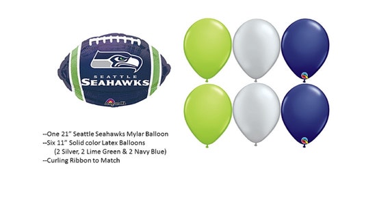 Seattle Seahawks Balloons | Etsy