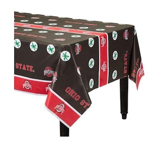 Ohio State Balloons, Ohio State Napkins, Ohio State Tablecover, Ohio ...