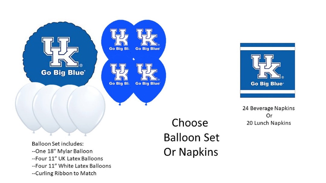 University of Kentucky Balloons, Wildcats Balloons, Kentucky University ...