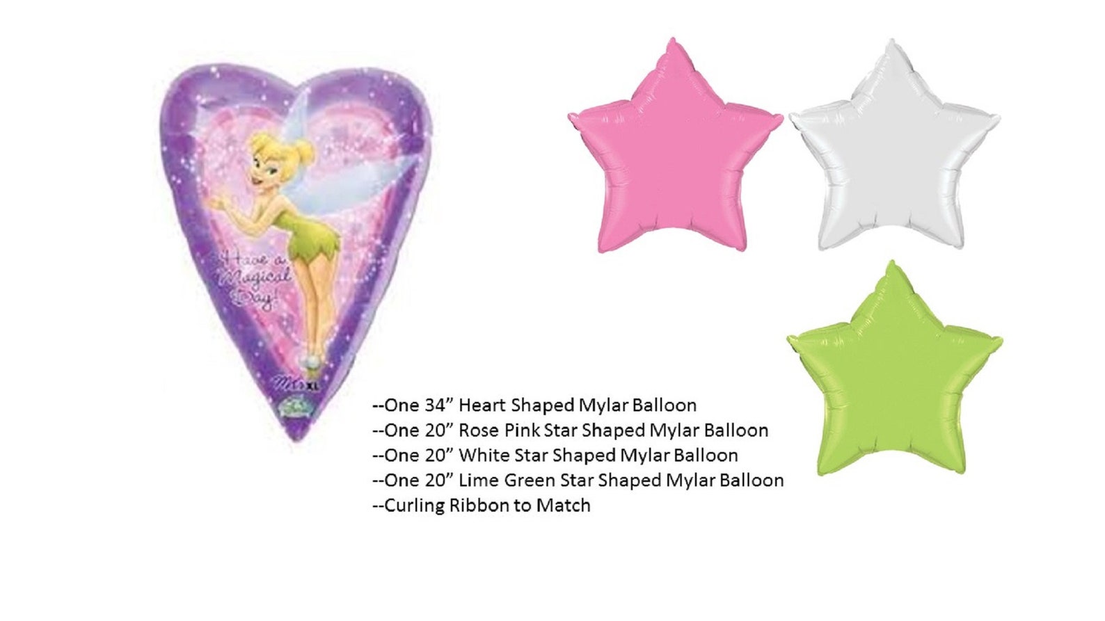 Tinkerbell Balloon Set | Etsy