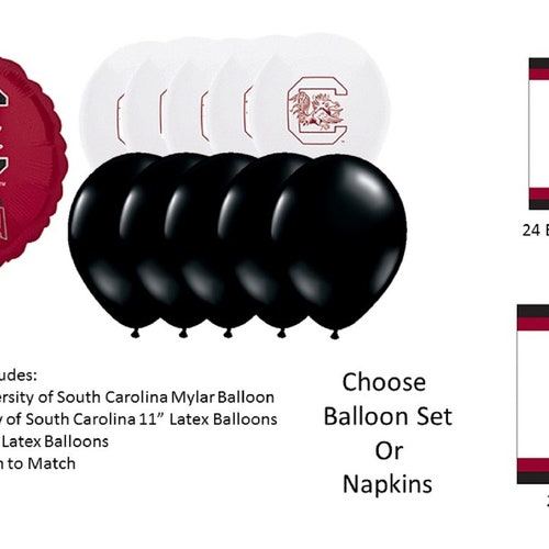 University of South Carolina Balloons University of South - Etsy