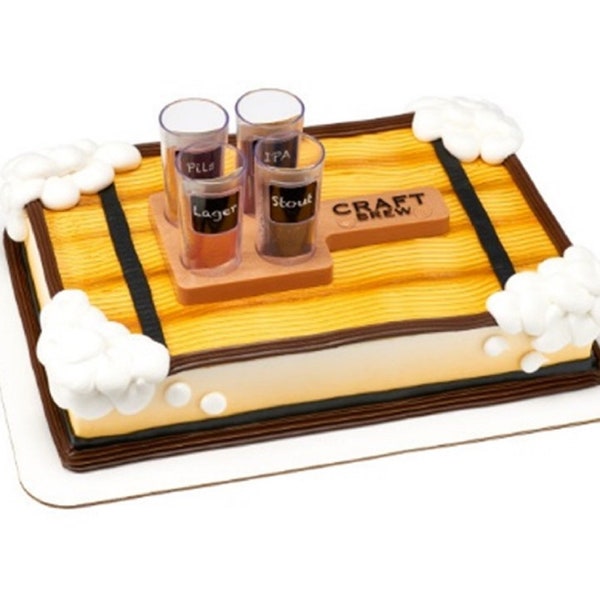 Beer Cake Topper - Etsy