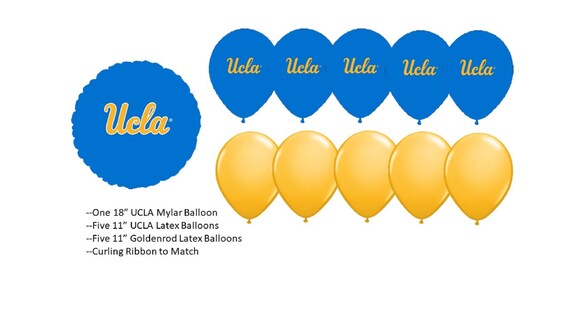 UCLA University of California Edible Image Cake Topper Los Angeles ...