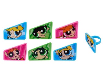 Powerpuff Girls Rings - Etsy