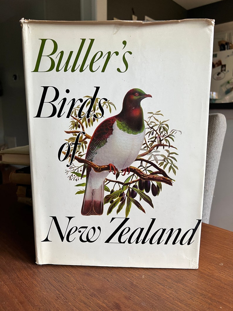Buller’s Birds of New Zealand Art Book Vintage 1967 Edition - Zoology ...