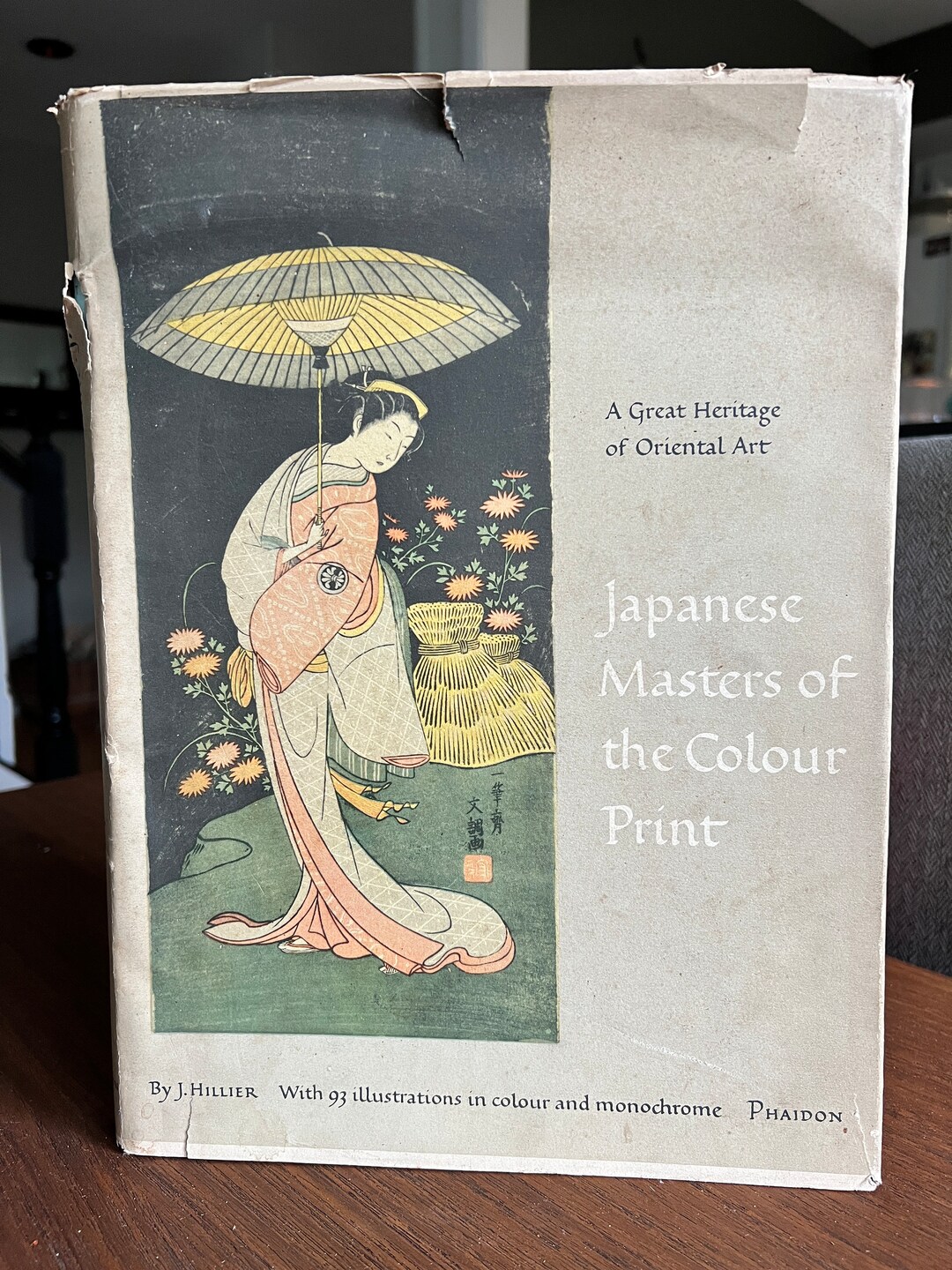 Asian Art Book Japanese Masters of Color J. Hillier Oriental Art ...