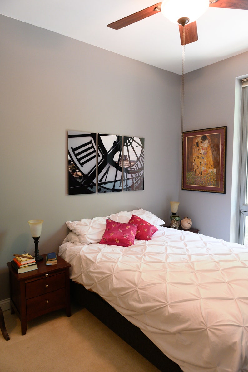 Musee D'orsay Triptych 2 France Photo Artistic Decor Clock Europe Photography Louvre Triple ...