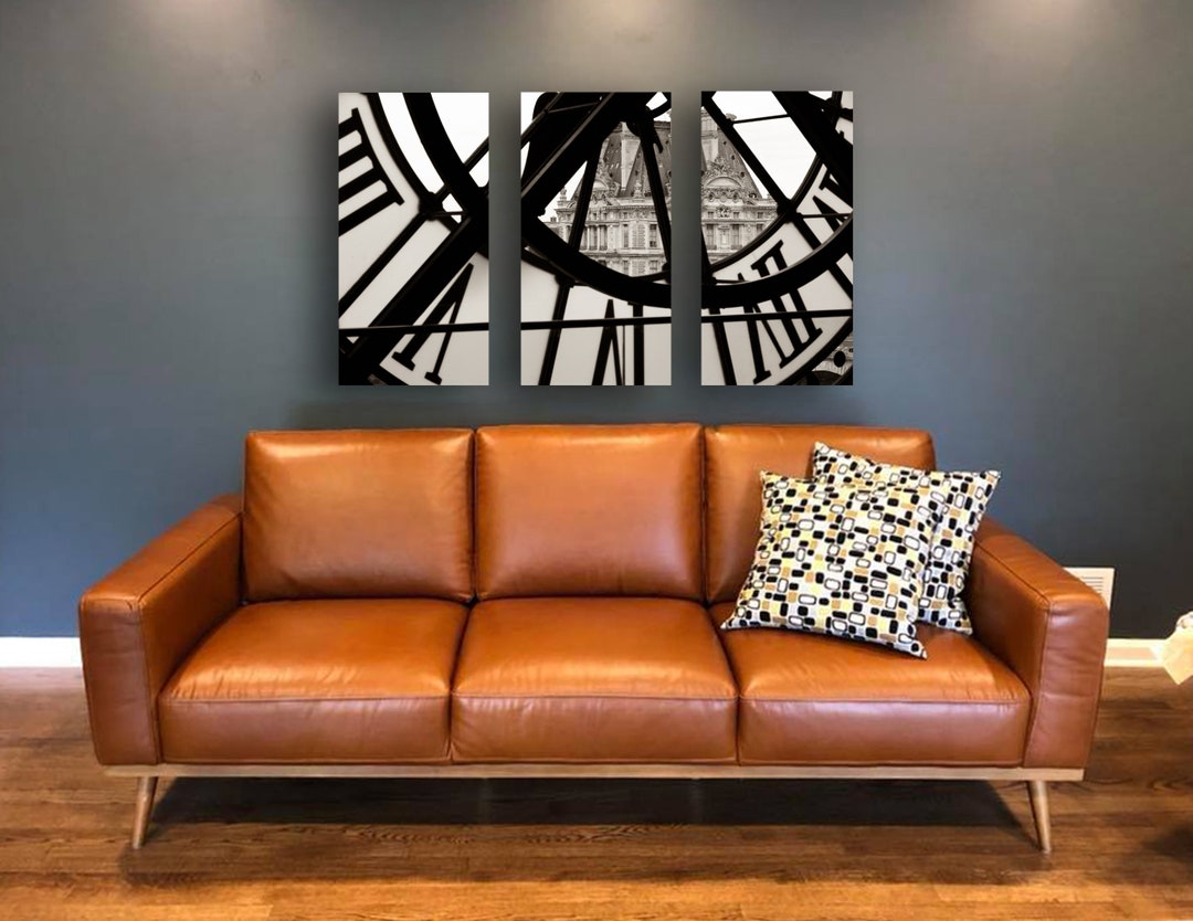 Musee D'orsay Triptych France Photo Artistic Decor Clock - Etsy