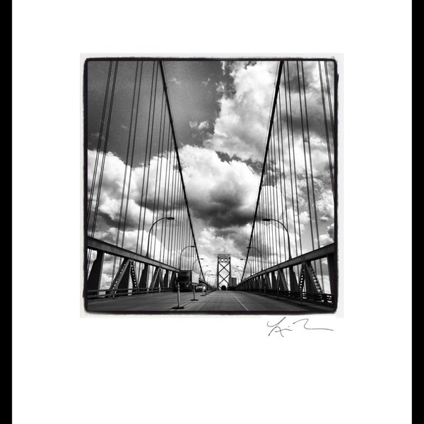 Ambassador Bridge Art - Etsy