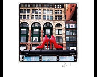 Pink Shoes Photo Print or Canvas Wrap Chicago Photography | Etsy