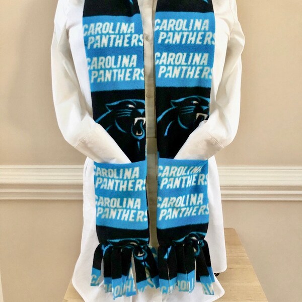 Panthers Scarf - Etsy