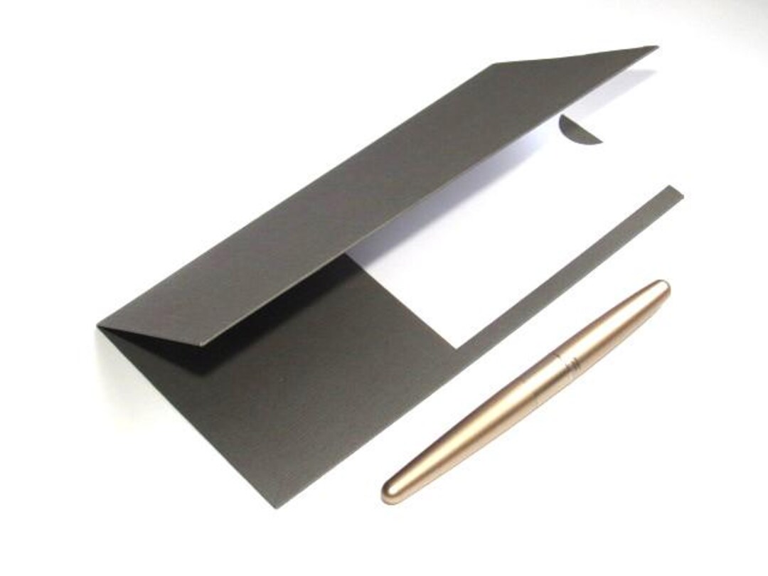 Traveler's Notebook Insert--"olive Gray" Double Pocket Folder Insert - Etsy