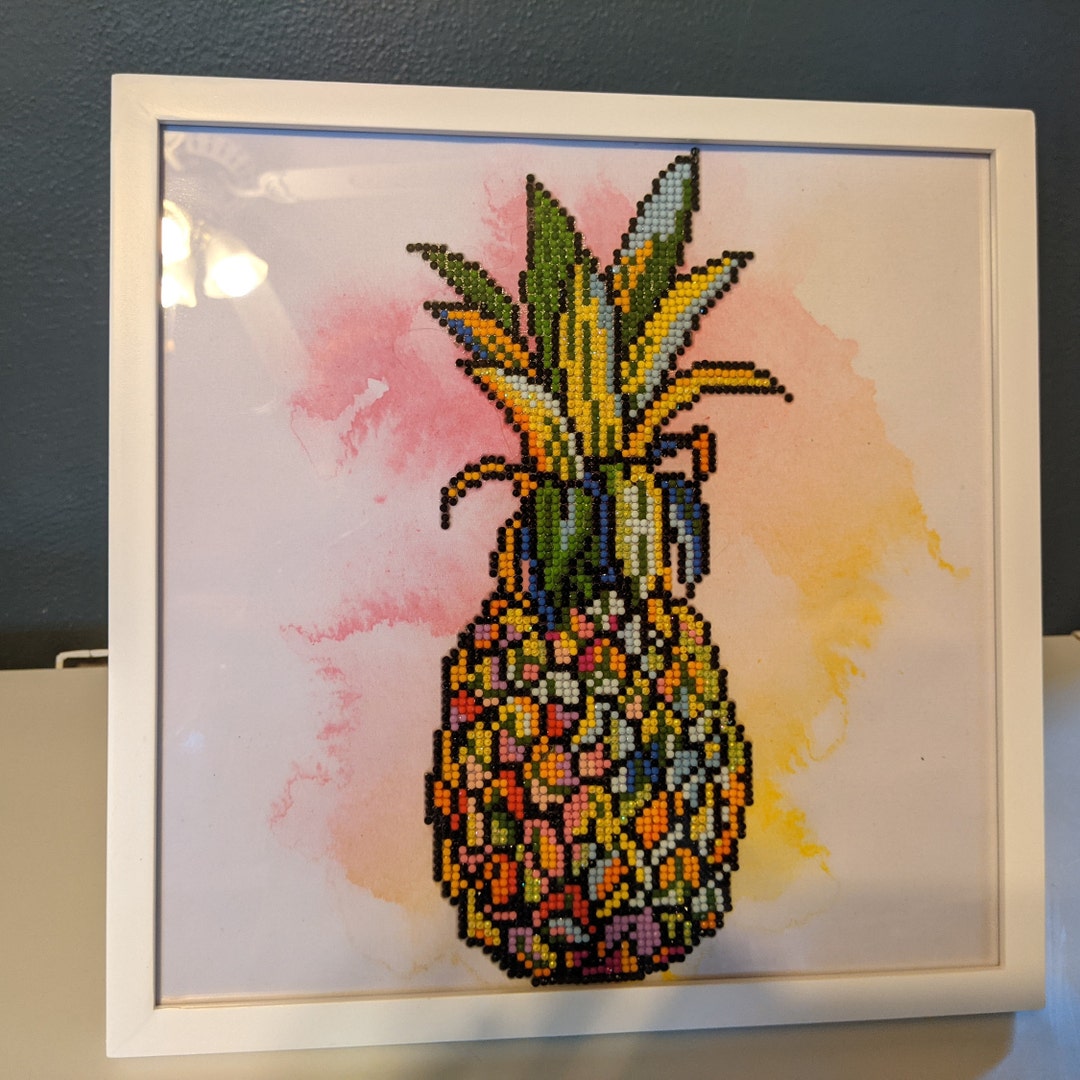 Rainbow Pineapple Diamond Art - Etsy