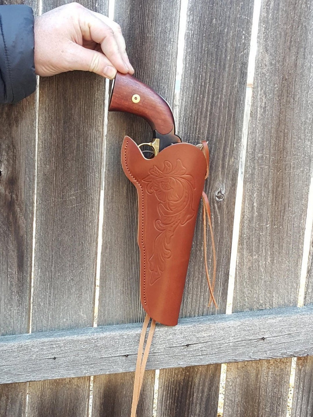 Black Powder Holster Colt Uberti Pietta Sheriff 1858 1860 1861 With 5 1 ...