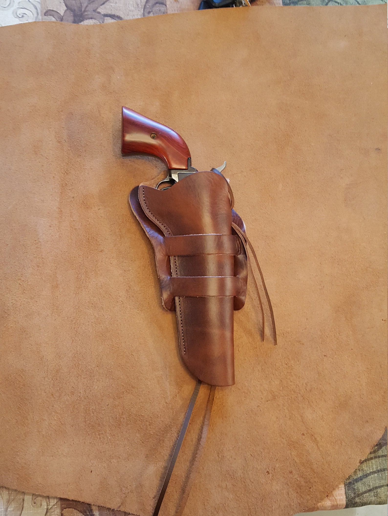 Western Gun Leather Heritage Rough Rider Side Draw Holster - Etsy