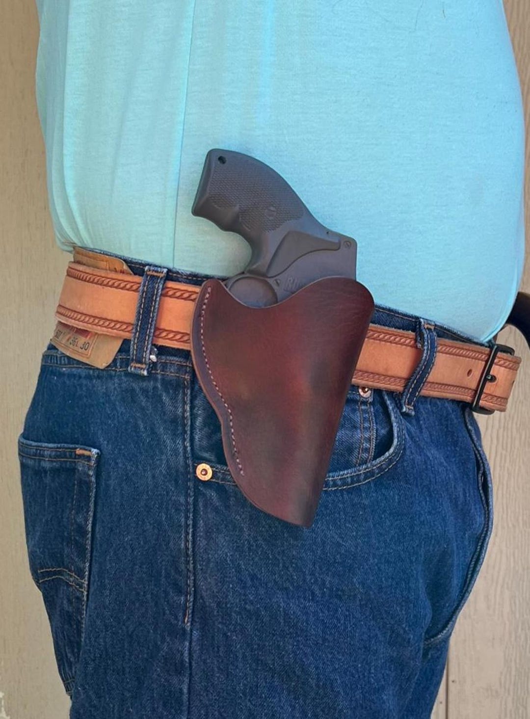 Smith and Wesson Model 642 Side Draw Leather Holster - Etsy