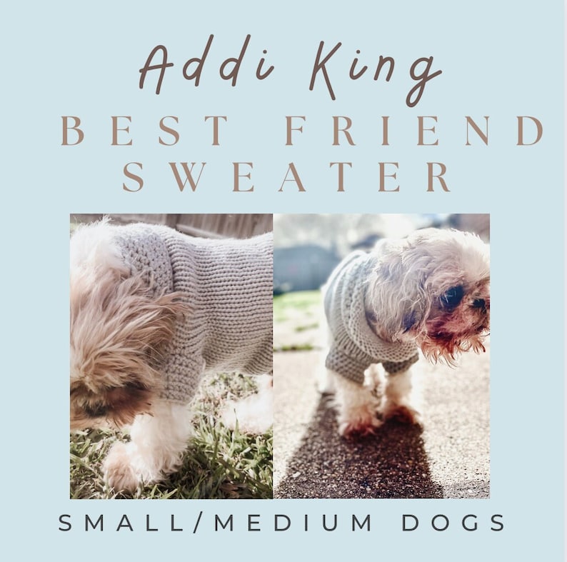 Knitting Machine Dog Sweater Pattern, Thunder Shirt, Dog Sweater, Shih ...