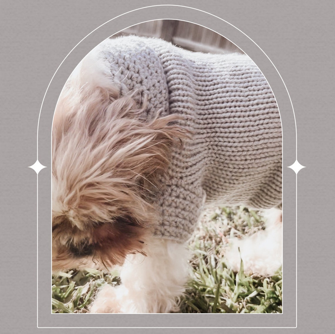 Knitting Machine Dog Sweater Pattern, Thunder Shirt, Dog Sweater, Shih ...