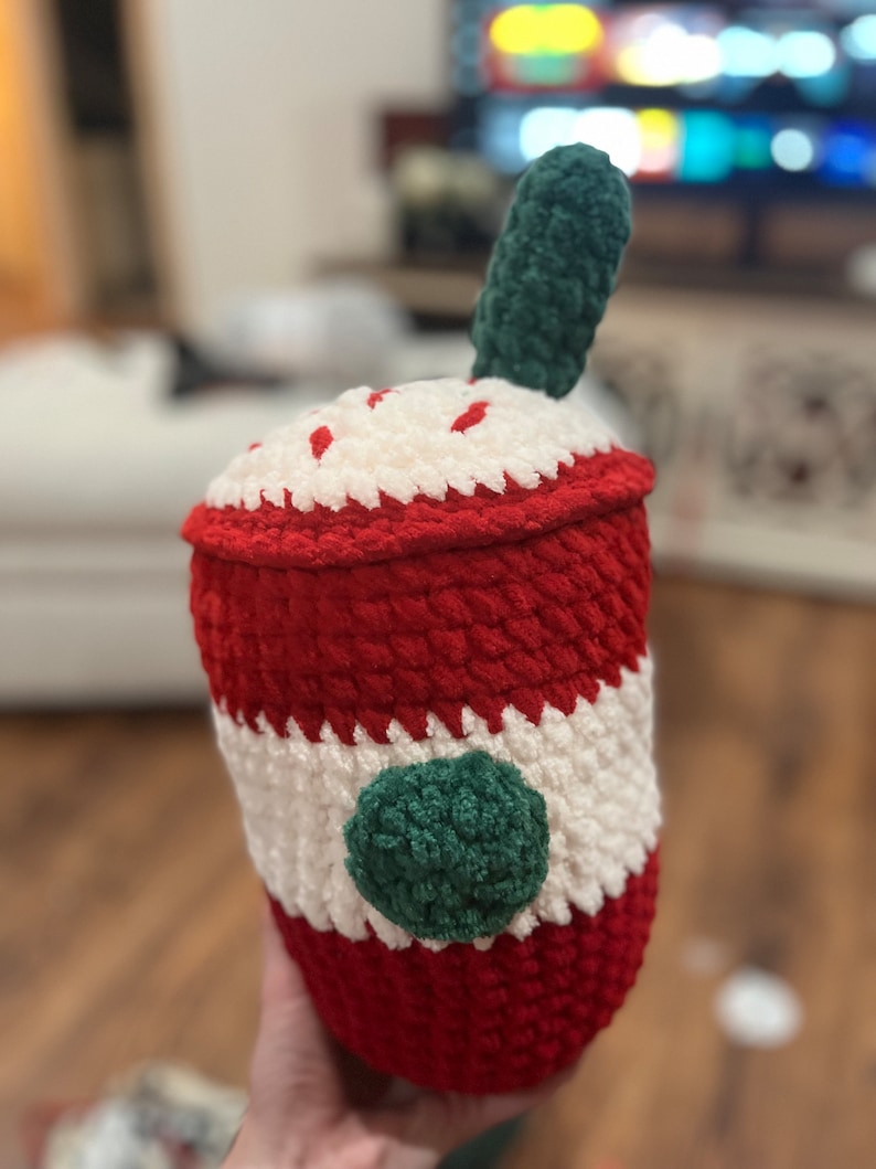 Coffee Plush Pattern, Amigurumi Coffee Pattern, Coffee Plush, Easy ...