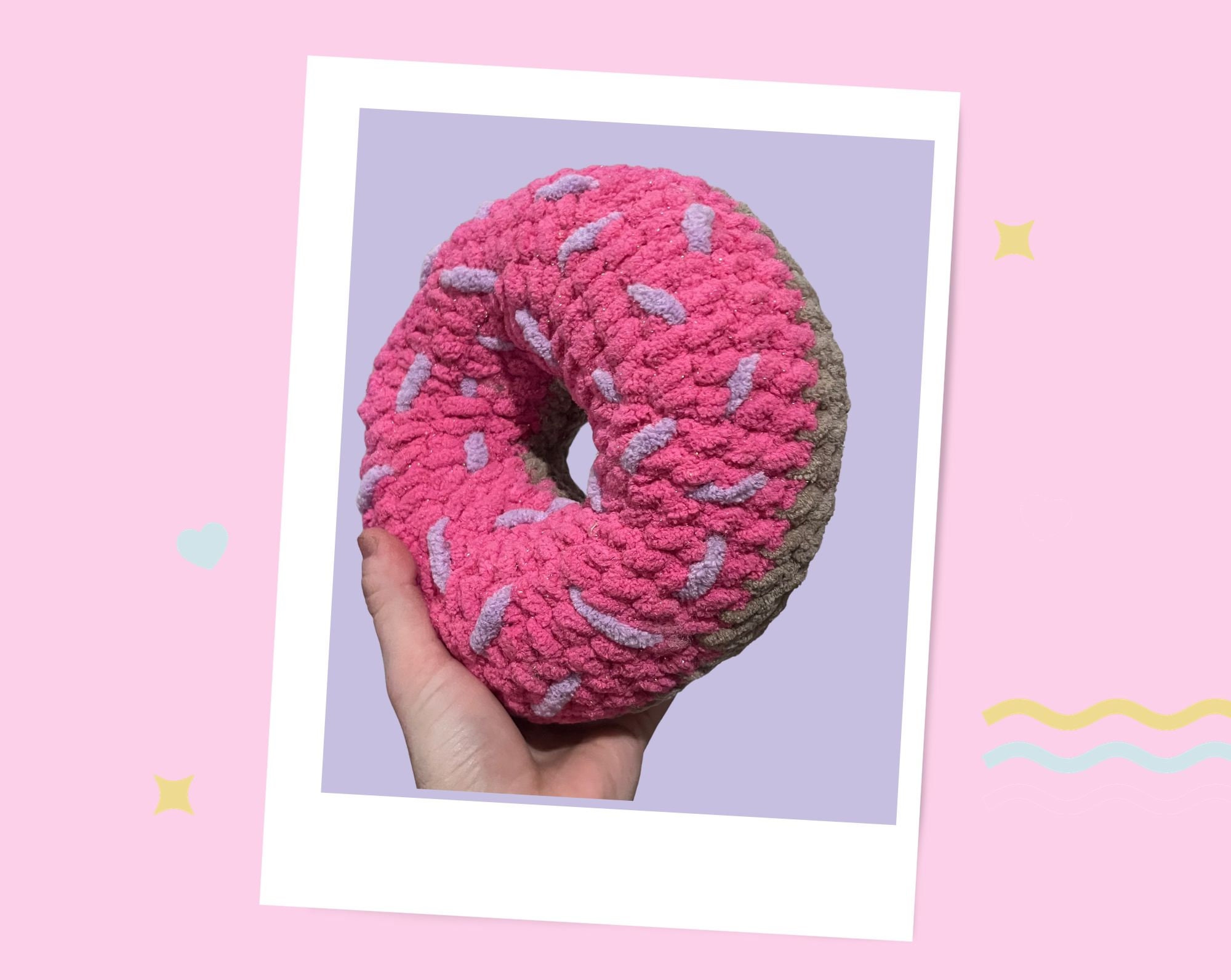 Doughnut Crochet Pattern, Amigurumi Doughnut Pattern, Beginner Doughnut ...