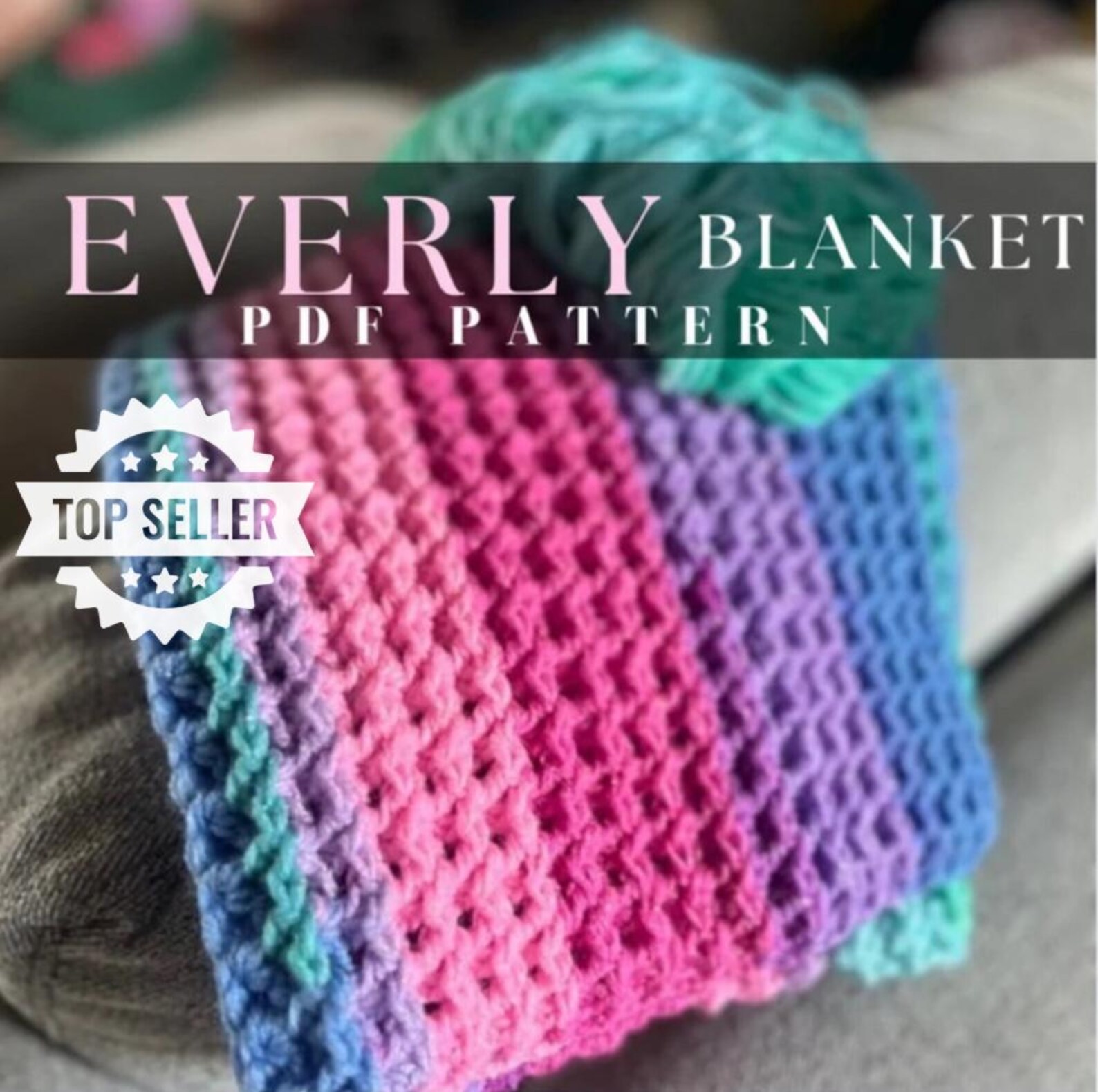 Texture Blanket Pattern, Modern Blanket, Nursery Blanket, Afghan ...