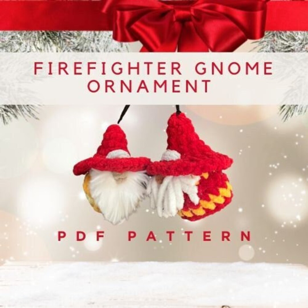 Firefighter Crochet Pattern Amigurumi Firefighter Pattern - Etsy