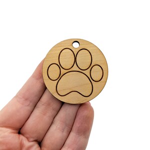 Wooden Charms Large Charms Keychain Charms Necklace Charm - Etsy