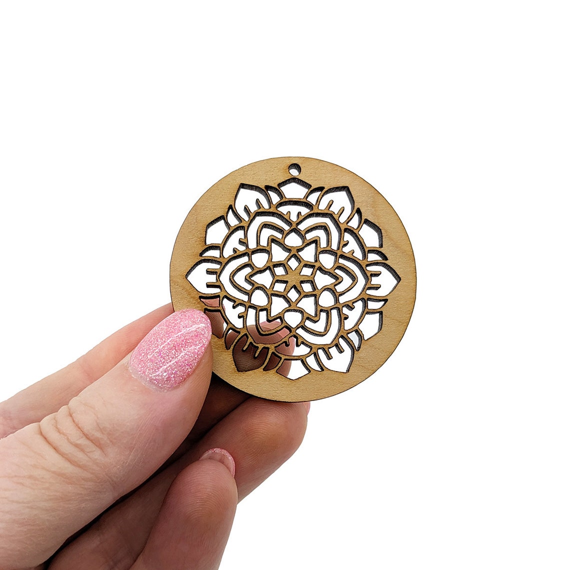 Wood Earring Blanks, 50mm, Wood Necklace Blanks, Jewelry Blanks, Wood ...