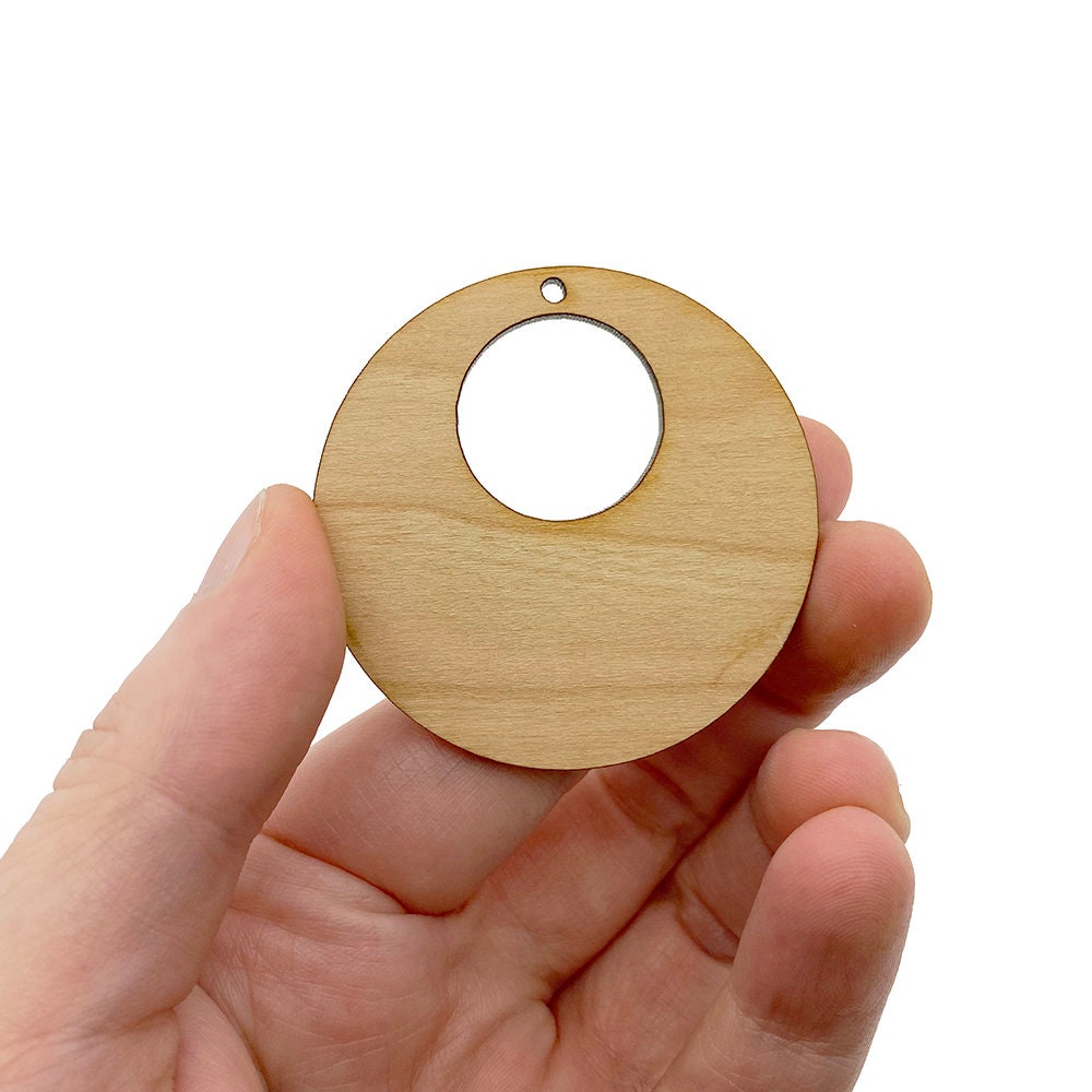 Wood Earring Blanks 50mm Wood Blanks Jewelry Blanks Drop - Etsy
