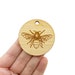 Wooden Charms Large Charms Keychain Charms Necklace Charms - Etsy