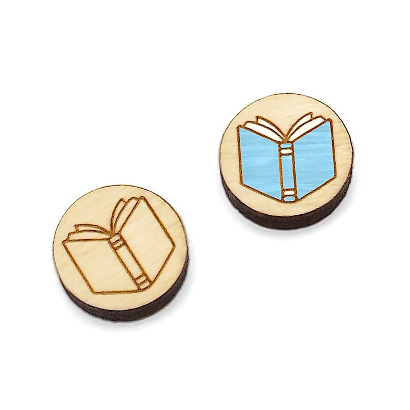 Open Wood Earring Blanks\ - Etsy