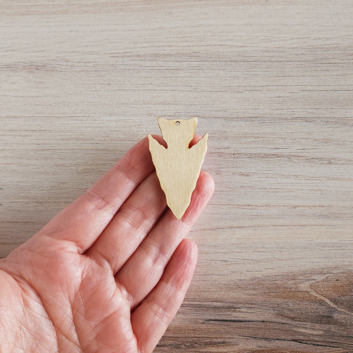 Arrowhead Wood or Acrylic Earring Blanks for Jewelry Making - Etsy