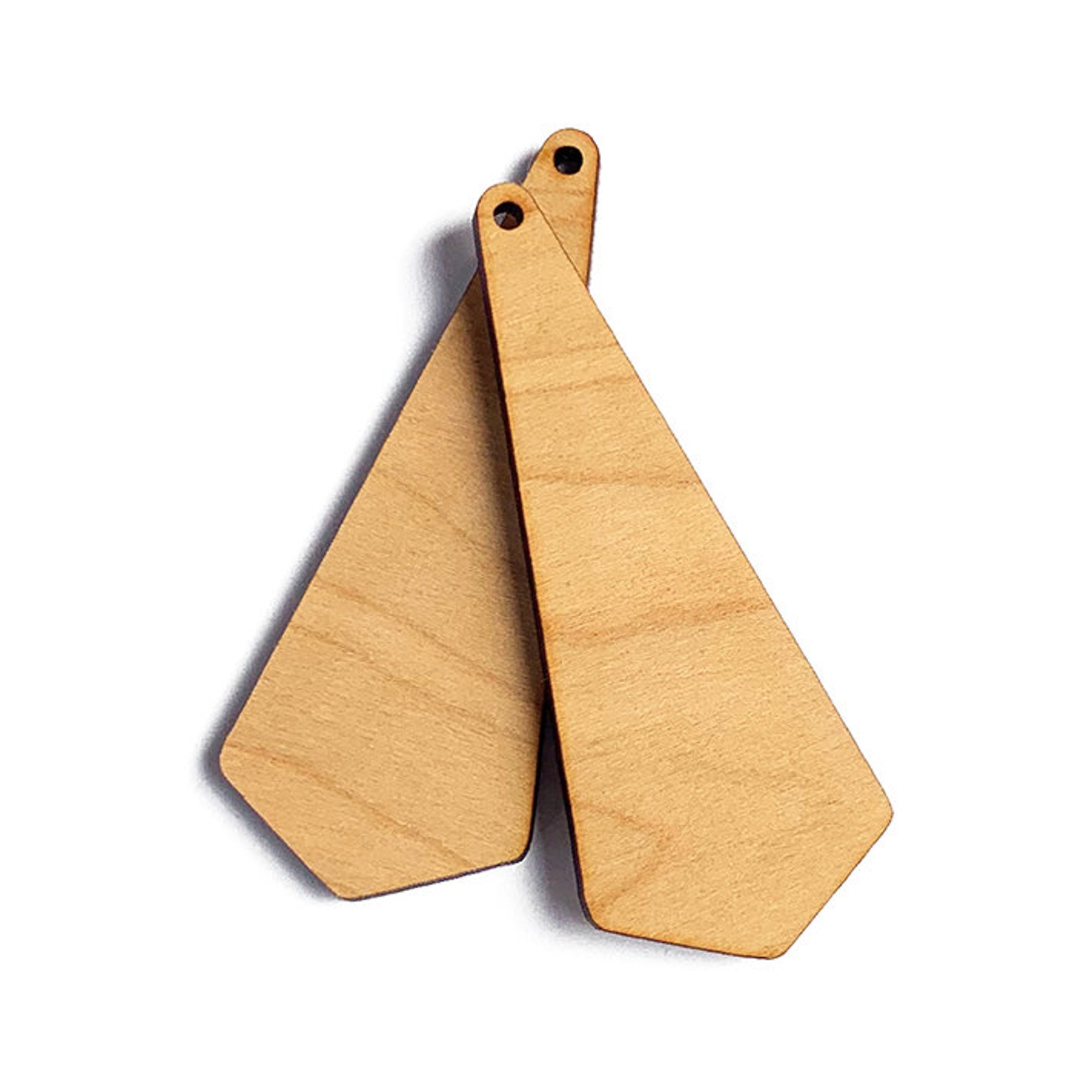 Wood Blanks, Jewelry Blanks, Wood Earring Blanks, Wood Pendant, Drop ...