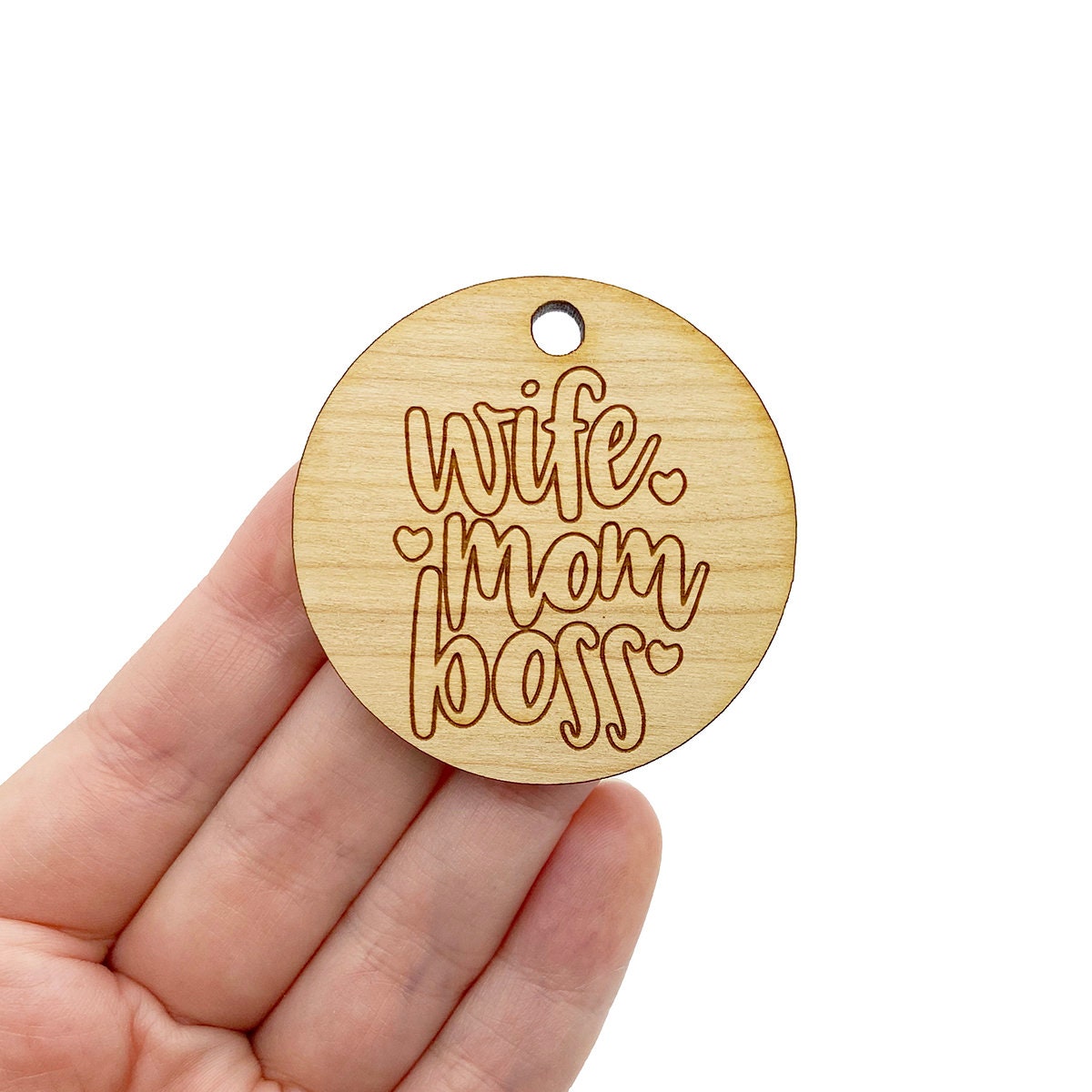 Wooden Charms Large Charms Keychain Charms Necklace Charms - Etsy