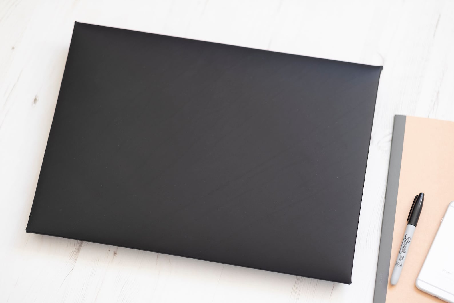 A3 Extra Large Black Leather Portfolio Designer Photographer Artist ...