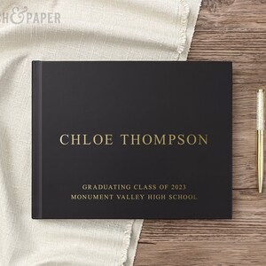 Graduation Party Guest Book for High School Graduation Party, Photo ...