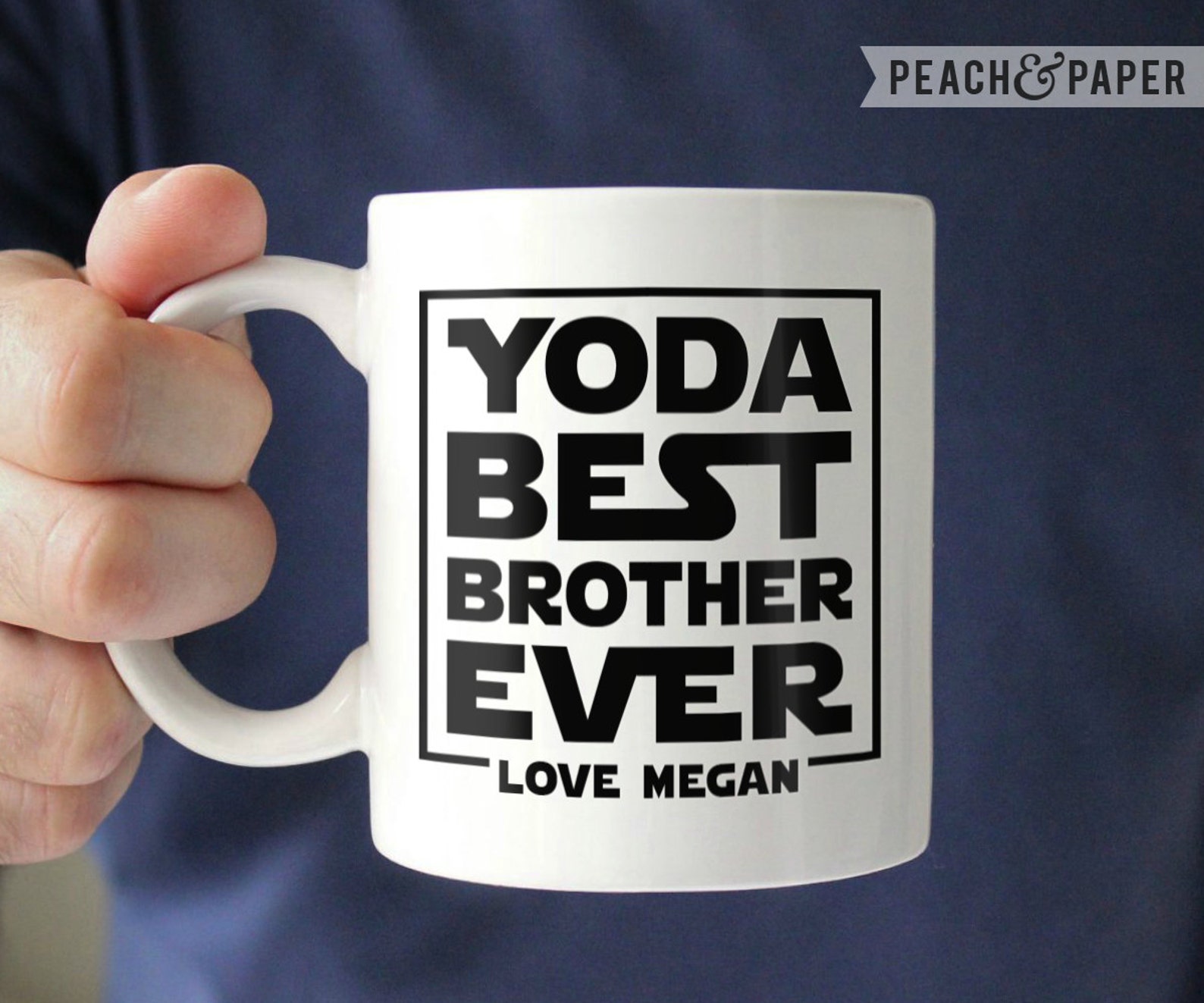 Personalized Brother Gift For Brother From Sister Best Brother | Etsy