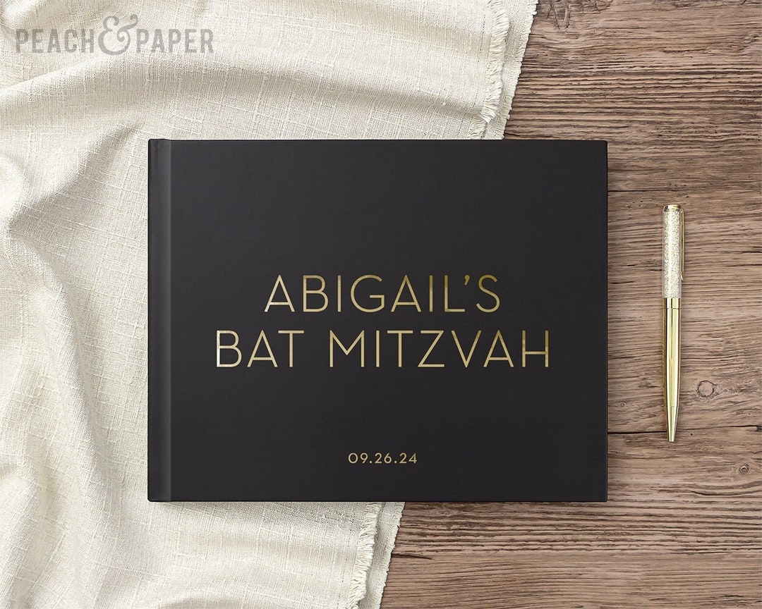 Bat Mitzvah Guest Book Jewish Bat Mitzvah Ceremony Celebration Idea ...