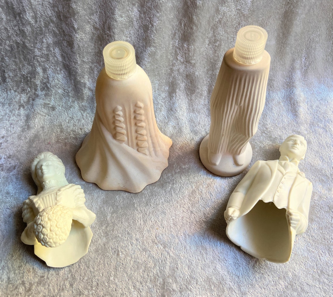 Vintage 1970s Avon Bridal Moments and Proud Groom Set, Wedding Set ...