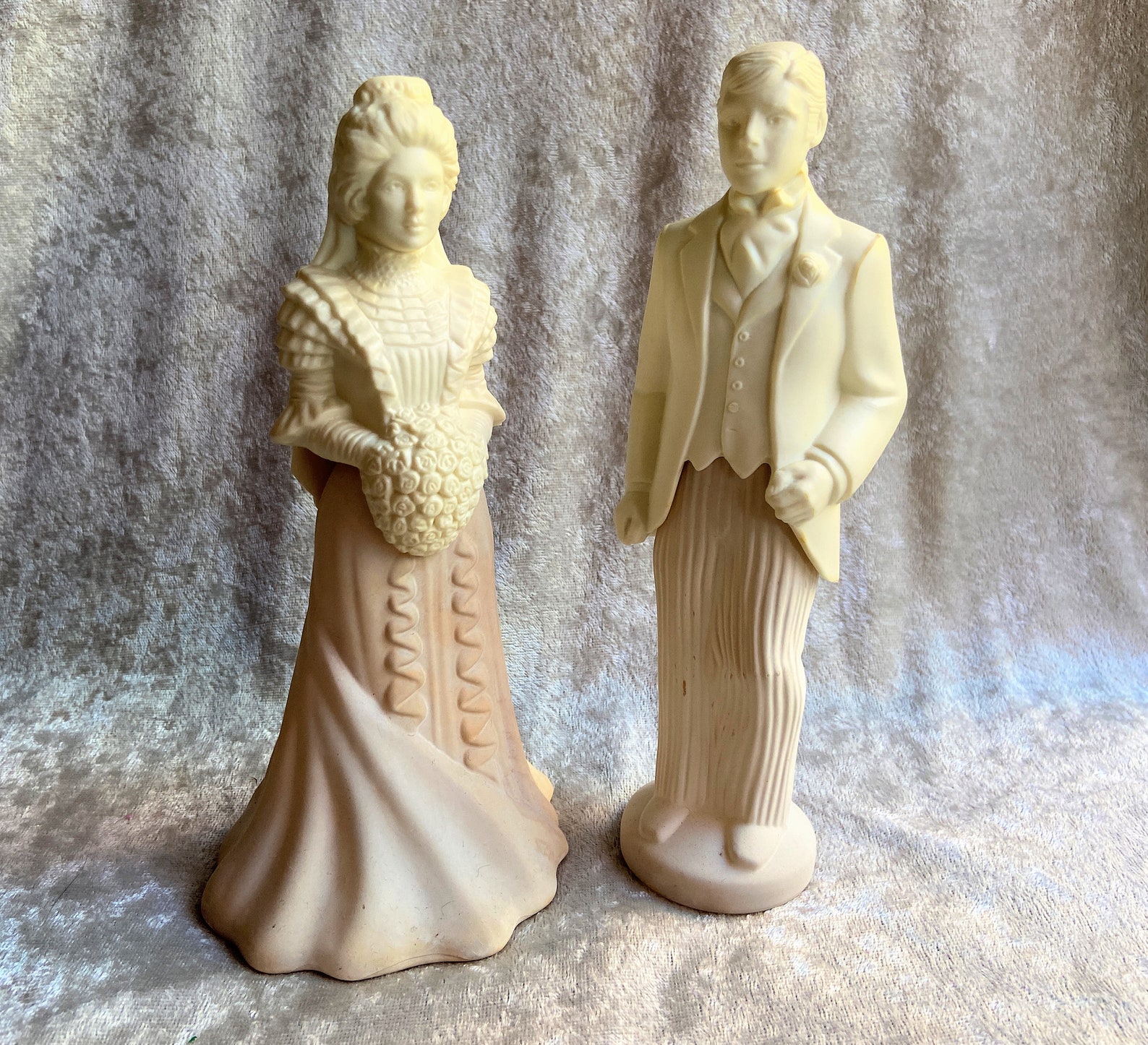 Vintage 1970s Avon Bridal Moments and Proud Groom Set, Wedding Set ...