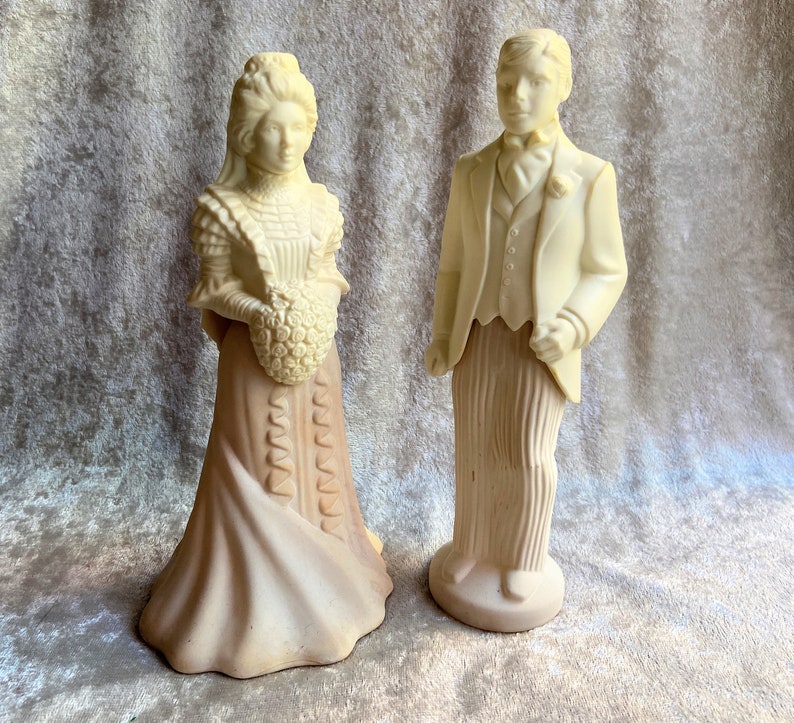 Vintage 1970s Avon Bridal Moments and Proud Groom Set, Wedding Set ...