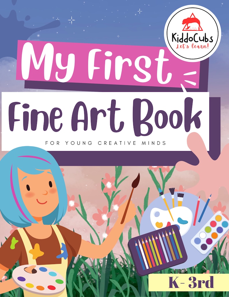My First Art Book - Etsy