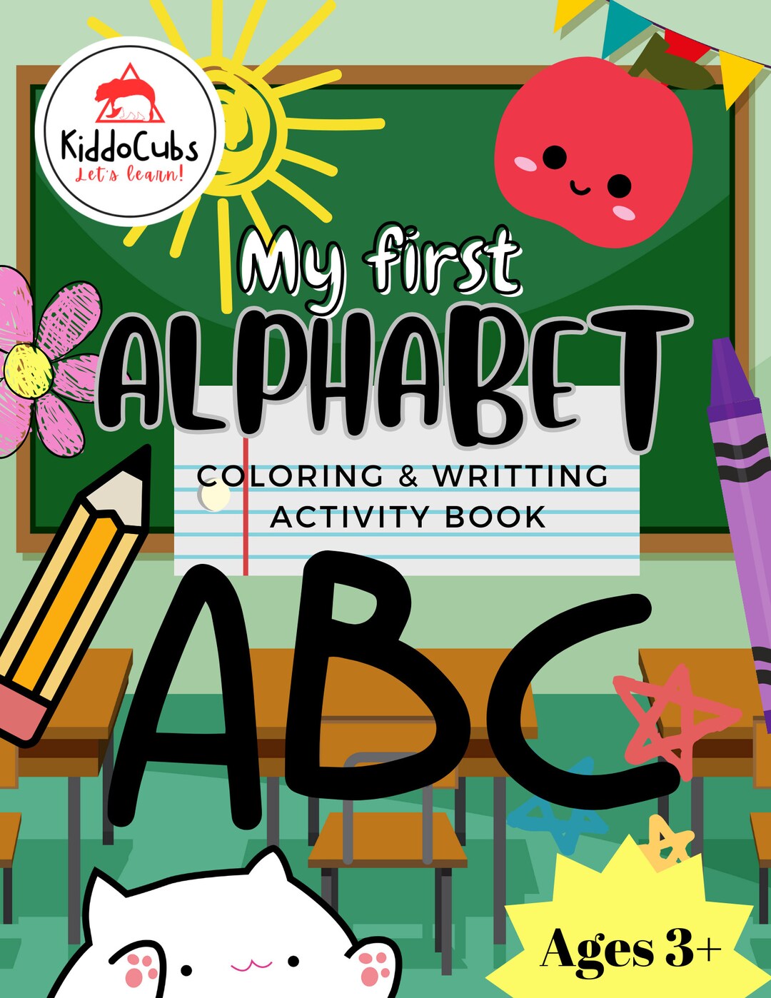 My First Abc's Book - Etsy