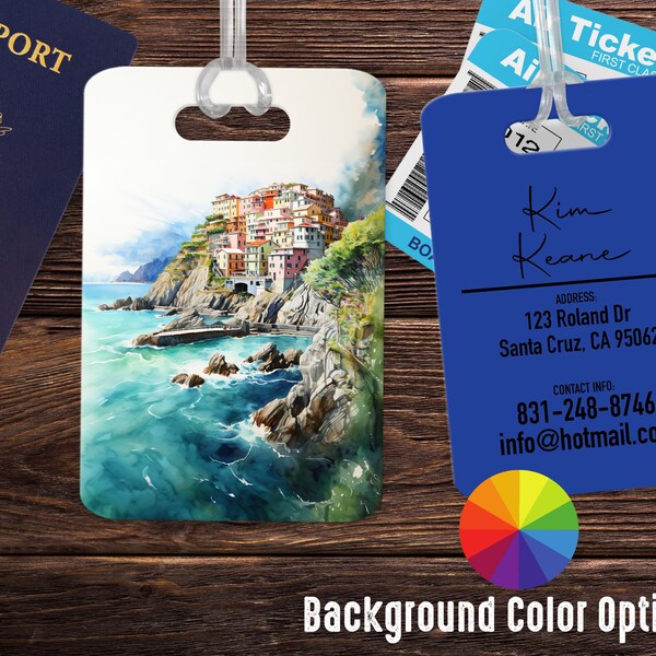 Italy Luggage Tags - Etsy