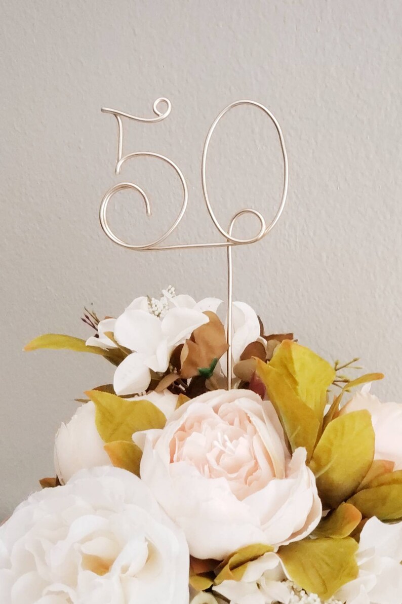 Wedding Reception Wire Table Number/ Rustic Wedding - Etsy