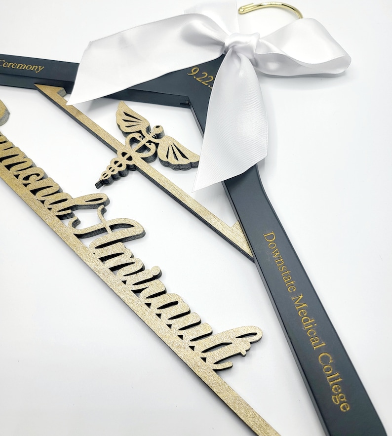 Personalized Doctor Coat Hanger, Medical Graduate Gift - Etsy