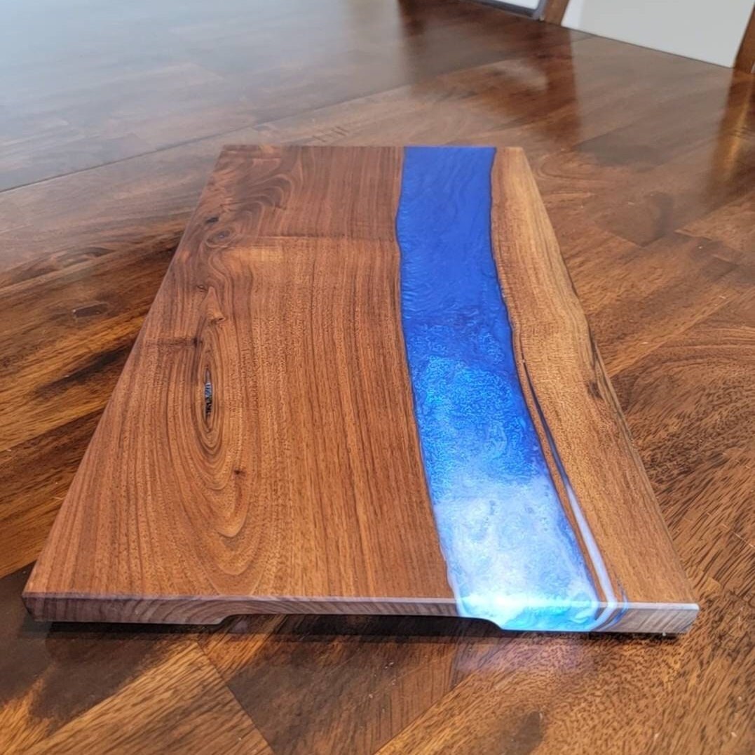 Epoxy Serving Board, Charcuterie Board, Serving Tray, Epoxy Board ...