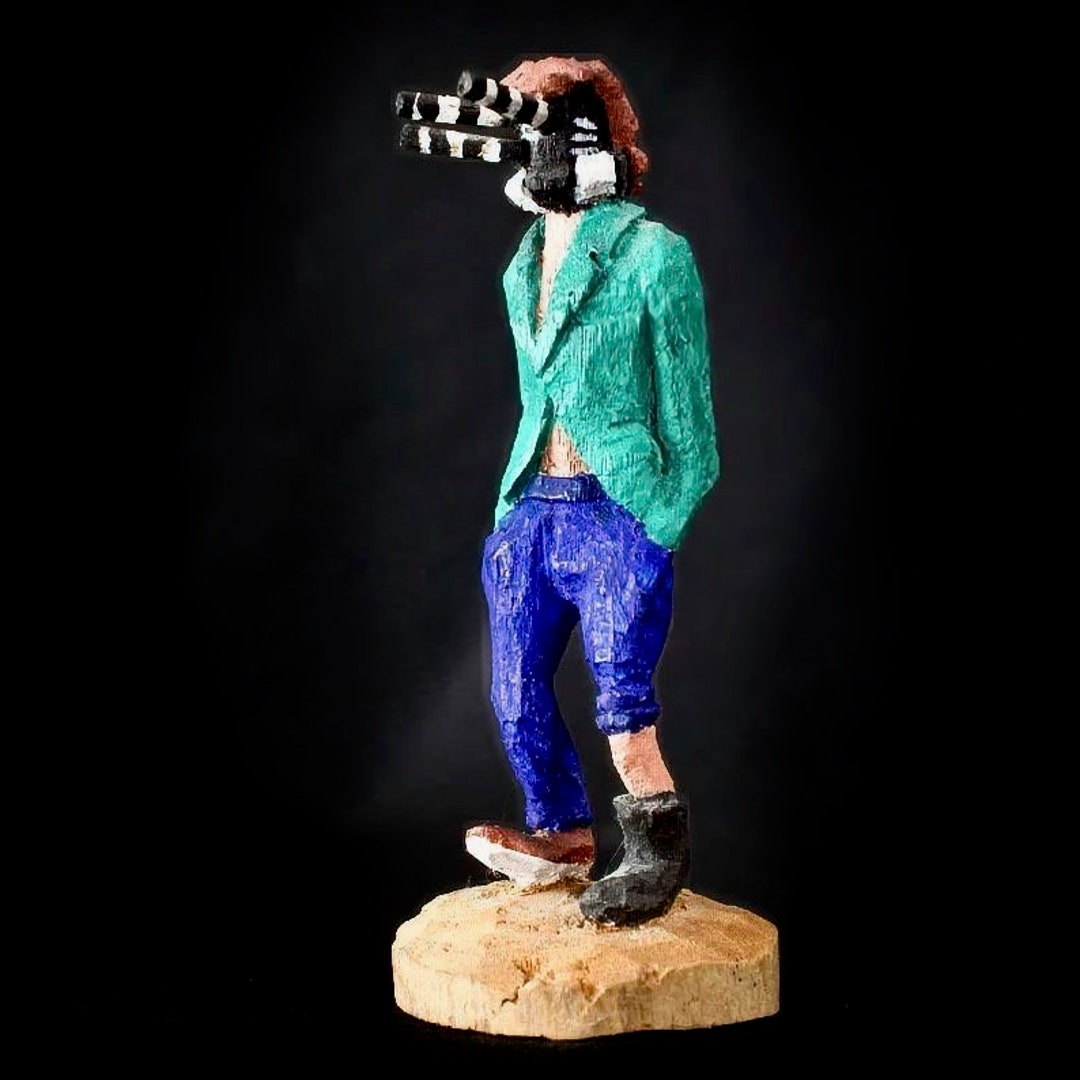 Unique Native American Art, Handmade Hopi Mocking Kachina Doll ...