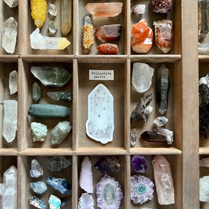 Watercolor Quartz Crystal Stickers: Neutral Rock Collection Decals - Etsy