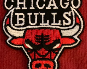 Chicago Bulls Iron on Patch | Etsy